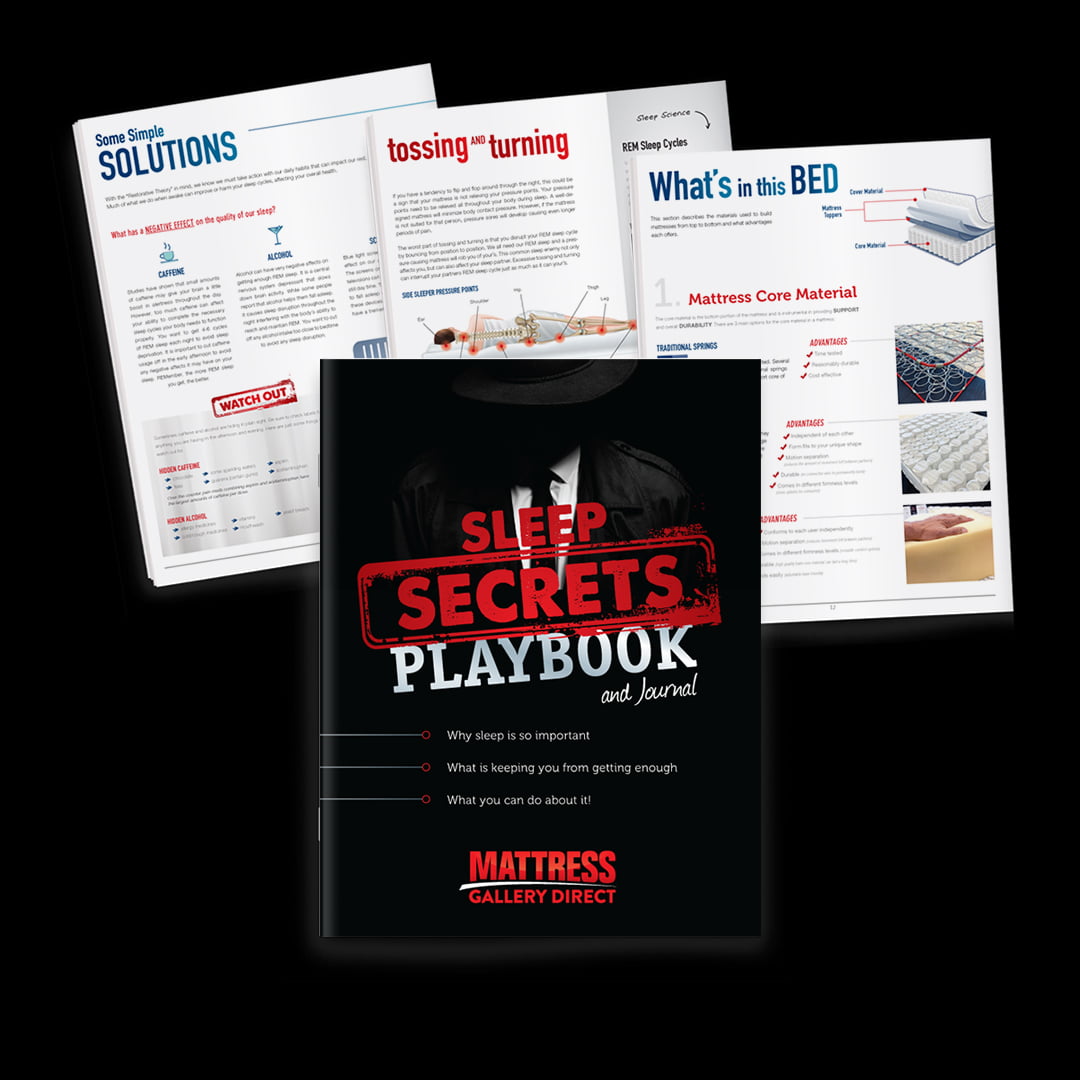 FREE DOWNLOAD | Sleep Secrets Playbook | Mattress Gallery Direct